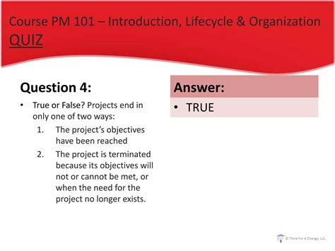 Project Management Foundations Course 101 Project Management Concepts