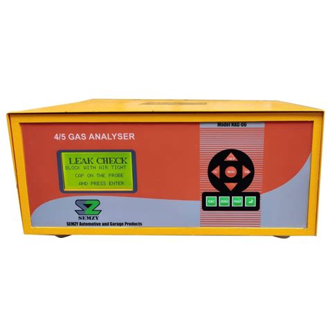 Semzy Multi Gas Analyzer45 Gas Analyzermodelnag06 At ₹ 140000piece