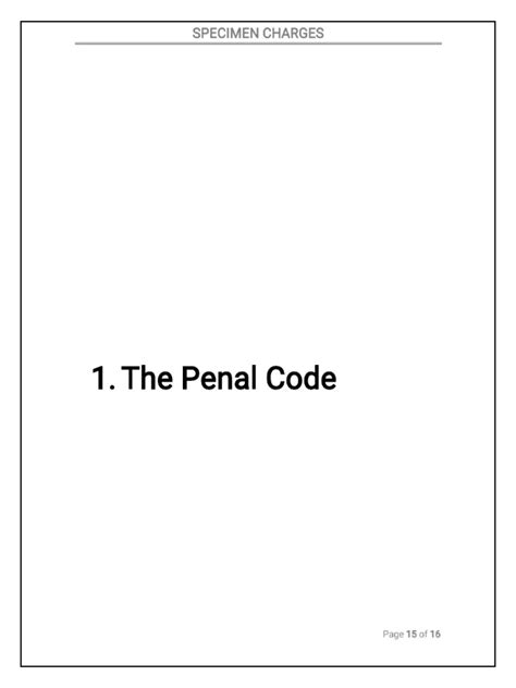 Charge Sheet Booklet Revised Edition Pdf
