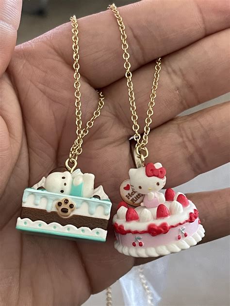 Sanrio Cake Necklaces🎂💕 Rsanrio