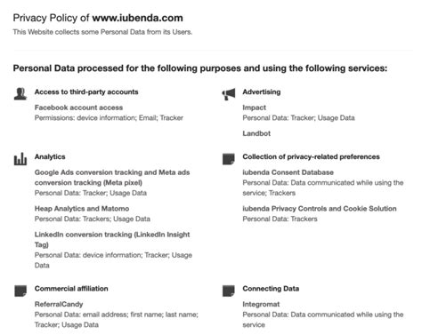 Privacy Agreement Template
