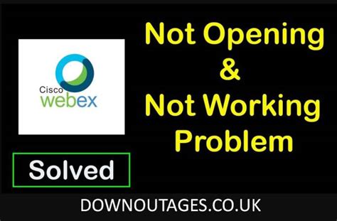 Cisco Webex Teams Down Or Service Outage Check Current Outages And