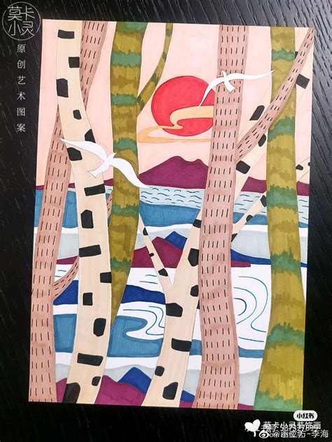 插画作品 堆糖，美图壁纸兴趣社区