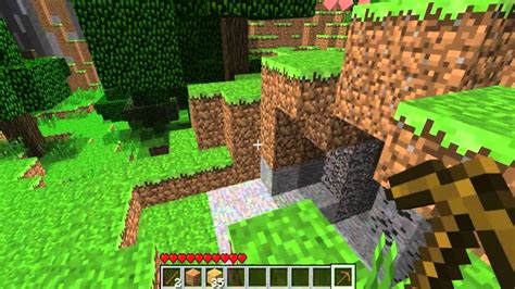 Lets Play Minecraft E001 Surviving The First Night Youtube