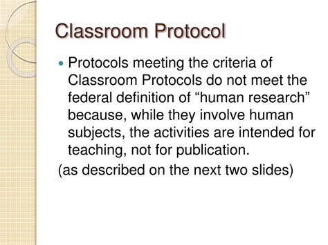 Ppt Teaching Research Methods Classroom Protocols Powerpoint