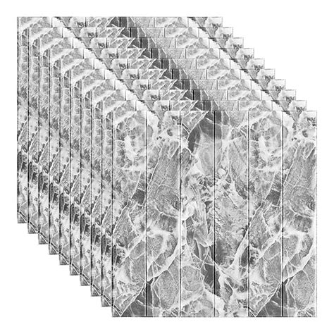 Комплект от 10x 3d тапети самозалепващи стикери мека пяна лесни за почистване водоустойчиви