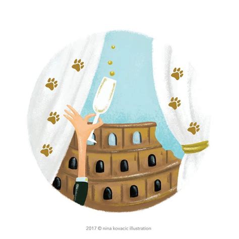 Illustrations Of Zodiac Signs For Traveler S Horoscope Published In Preprosto Magazine For