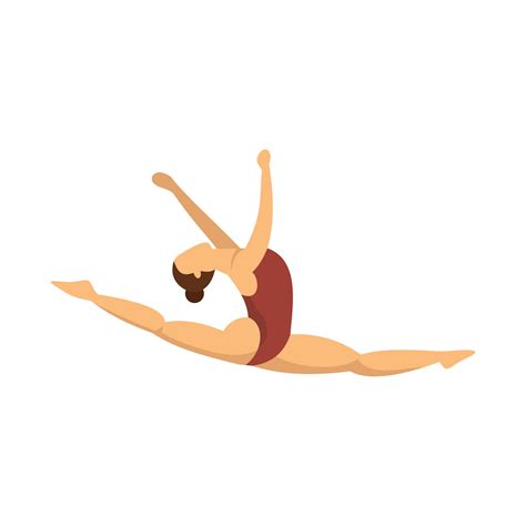 Split Jump Silhouette