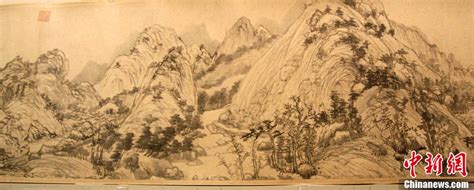 富春山居图超清大图 富春山居图长卷超清 富春山居图剩山图 大山谷图库