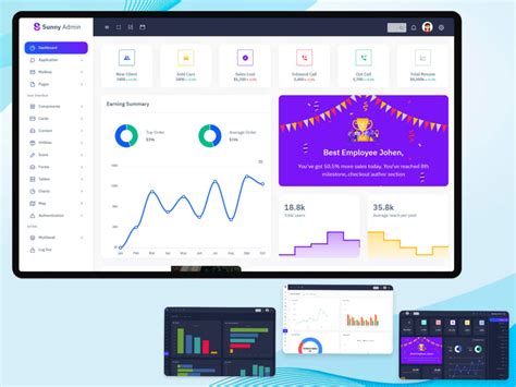 Analytical Dashboard Multipurpose Themes