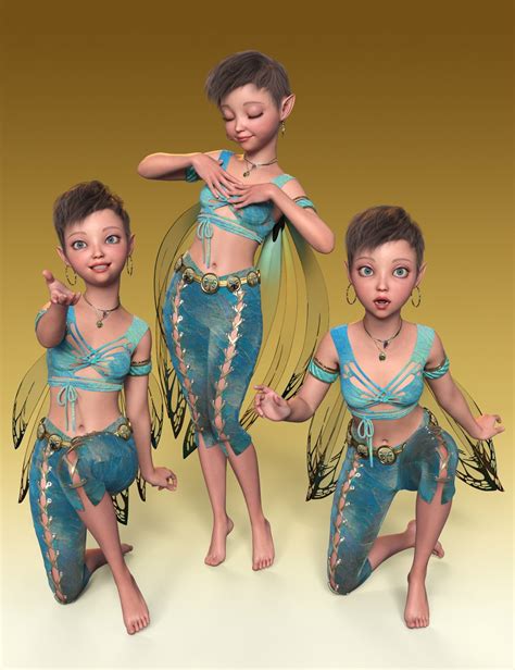 Cdi Pixie Poses For Genesis 9 Daz 3d