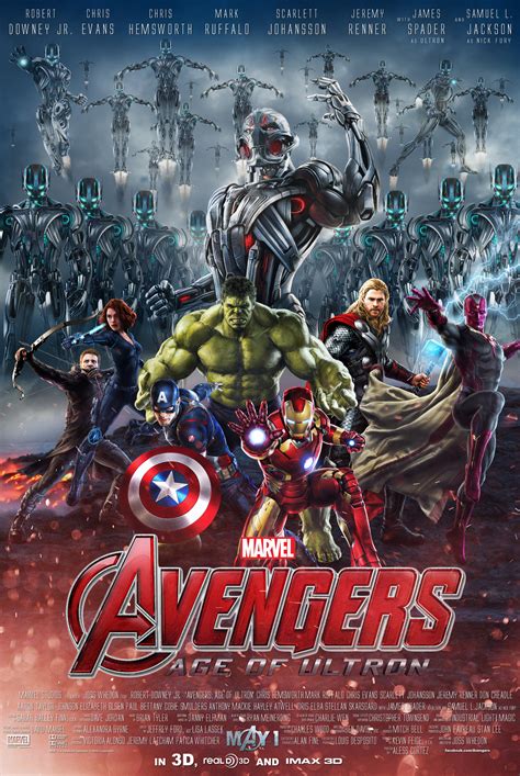 Avengers Age Of Ultron Fan Poster By Alesscortez On Deviantart
