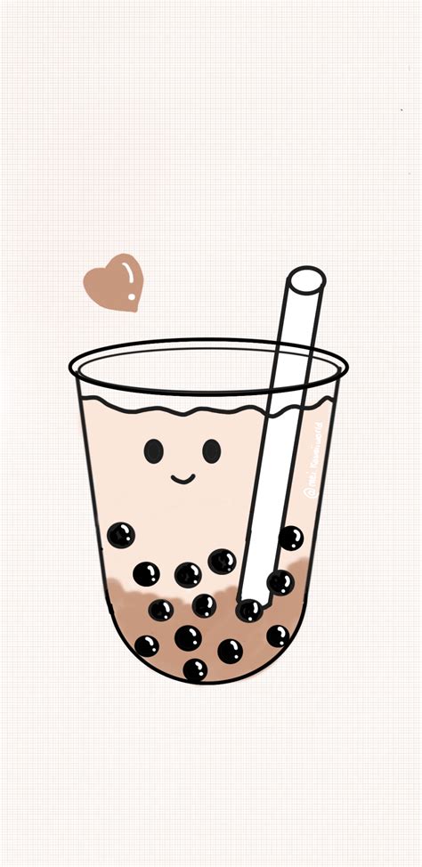 Cute Boba Wallpaper Lucu Bored Minuman Terlengkap Sketsa Goawall