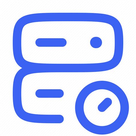 database hosting network server storage web time icon download