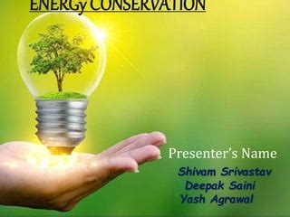 EVS PPT Energy Conservation Pptx