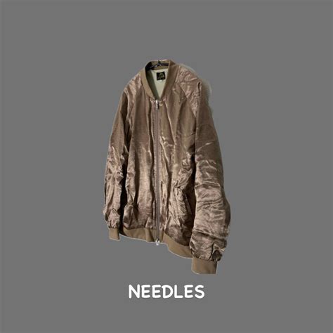 Needles 咖啡色 棉緞外套 棒球外套 教練外套 飛行外套MA 1 非孤僻 goopi JKS o poism beams 他的時尚