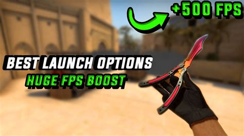 CSGO Best Launch Options For Low End Pc LaptopINSANE FPS BOOST YouTube