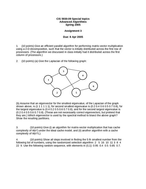 4 Questions On Monte Carlo Methods Old Assignment 3 Cis 5930 Docsity