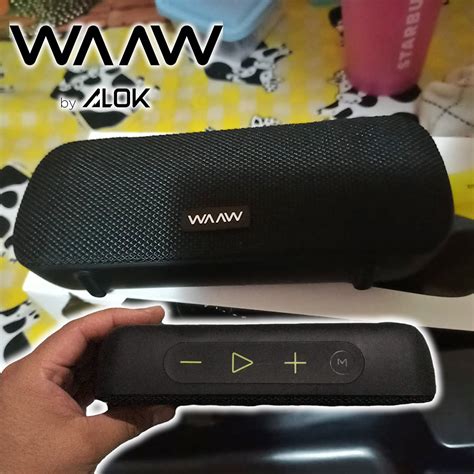 Caixa de Som Bluetooth Portátil W WAAW by ALOK US SB Aqui Tem Pechincha
