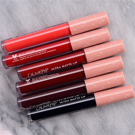 Colourpop Ultra Matte Lip Swatches Health Beauty Knowledge And Fitness