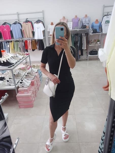 New collection Платье поло в рубчик, с боку разрез Качество высокое ️ ...