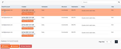 How To Restore An Email Account Using Jetbackup 5 Knowledgebase Whcca