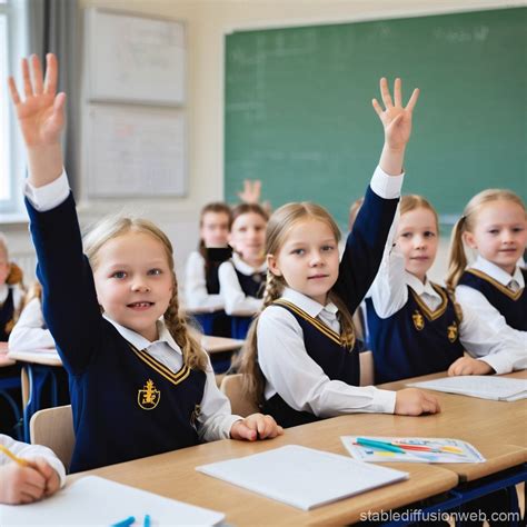 School Class In Finland Stable Diffusion Online