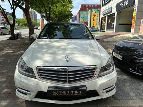 로얄시리즈 썬팅 벤츠 C클래스 W204 로얄시리즈701 필름으로 대전썬팅 더틴팅에서 시공했습니다 네이버 블로그