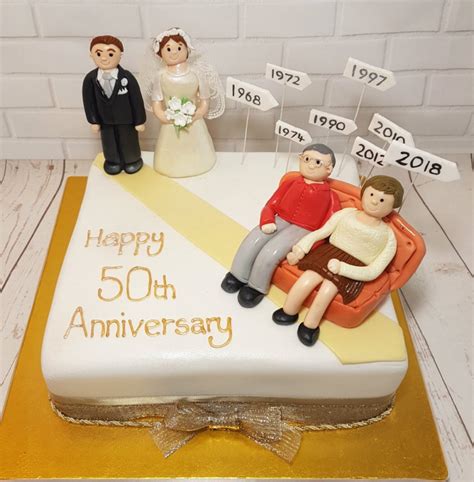 Golden Wedding Anniversary Cakes Quality Cake Company