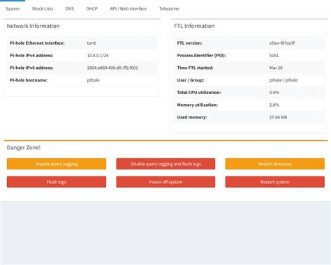 Github Slashblogpi Hole Web Pi Hole Dashboard For Stats And More