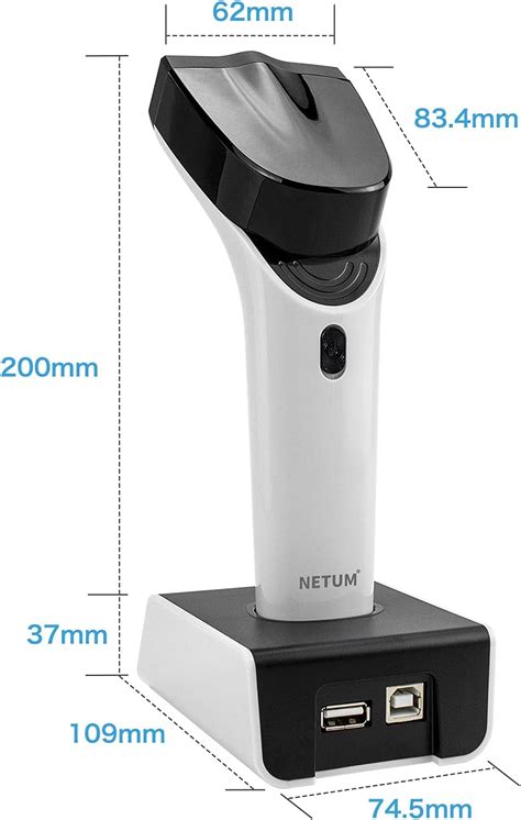 Ds8100 Wireless Hybrid Rfid Imager Nfc Hf Rfid Tags Reader And 1d2d