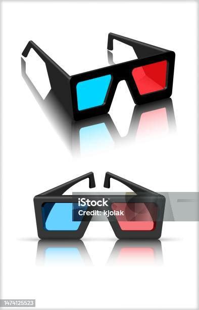 Object For The Film Industry Glasses On A Reflective Surface High