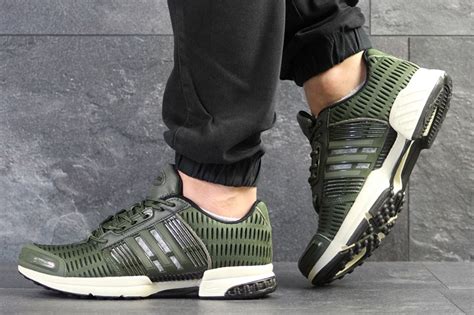 Мужские кроссовки Adidas Climacool 1 зеленые - Купить с доставкой по ...
