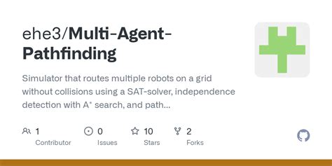 Github Ehe3multi Agent Pathfinding Simulator That Routes Multiple Robots On A Grid Without