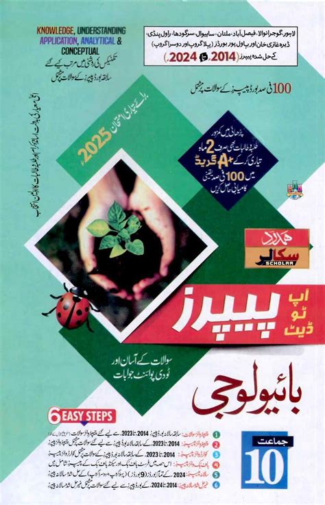 Hamdard Model Paper Biology 10 Um Idris Book Bank