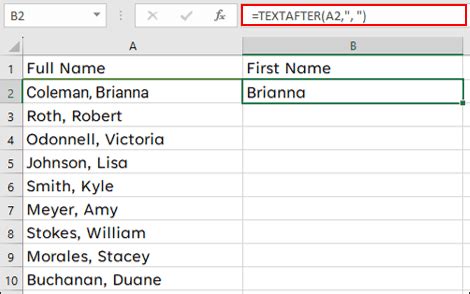 How To Extract First Name In Excel Easy Ways
