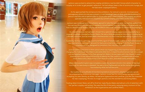 Caption Mako Mankanshoku Tf Tg By Gracefoxey On Deviantart