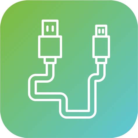 Premium Vector Vector Design Usb Cable Icon Style