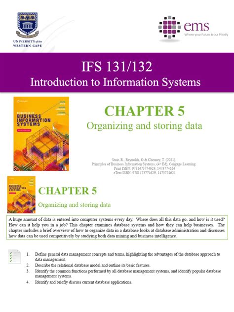 Ifs 131 132 Chapter 5 2022 Pdf Databases Sql