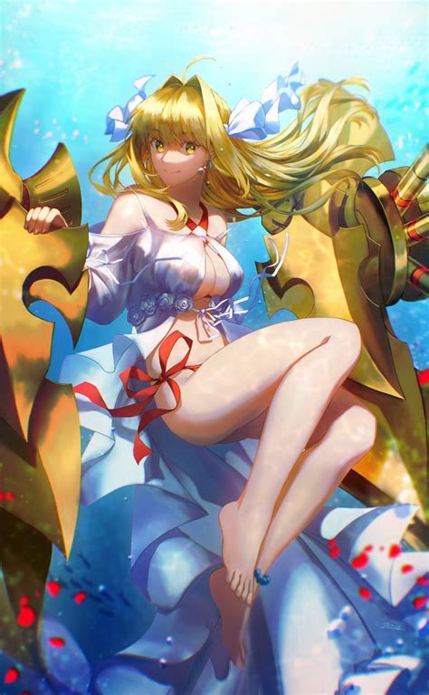 Caster Nero Claudius Saber Fateextra Image By House Of Citrus