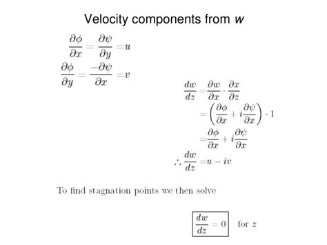 Ppt Potential Flow Theory Incompressible Flow Powerpoint