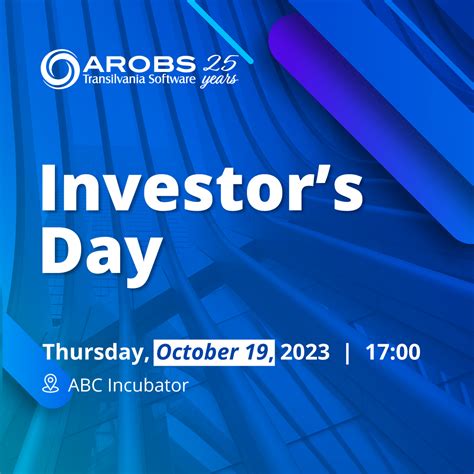 arobs investor s day arobs transilvania software development