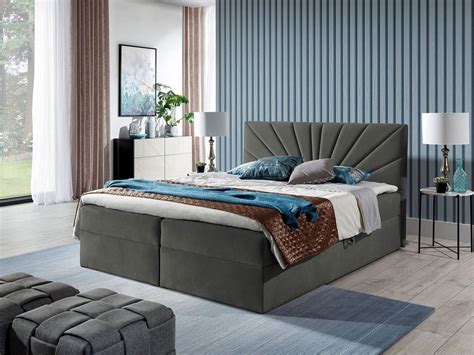 Mirjan24 Boxspringbett Top 4 Lattenrost Und Matratze Kopfteil