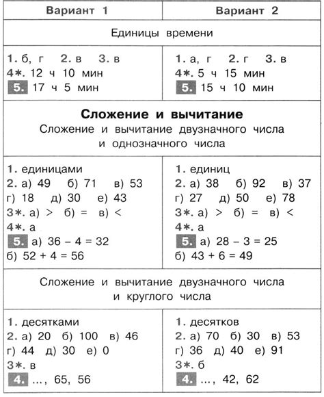 Грамотеи Тесты по математике 2 класс