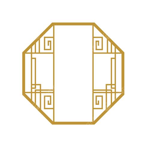 Chinese Window Frame Vector Hd Png Images Chinese Style Chinese