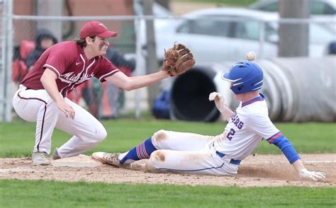 High School Baseball Jake Schaffner Janesville Craig Rally Past Middleton In Extra Innings