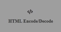 Html Entity Encoder Decoder Dev Tools