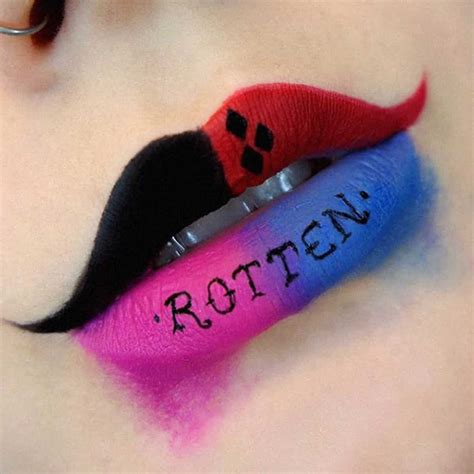 21 Insanely Intricate Lip Art Looks For Halloween Beauty Artofit