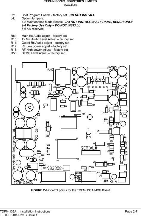 Technisonic Tdfm 136a Vhf Fm Digital Airborne Transceiver User Manual 1