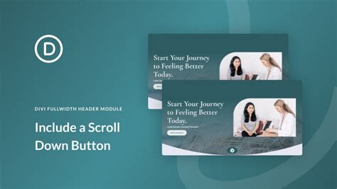 divi scroll down button tutorial enhance user experience divi cake blog